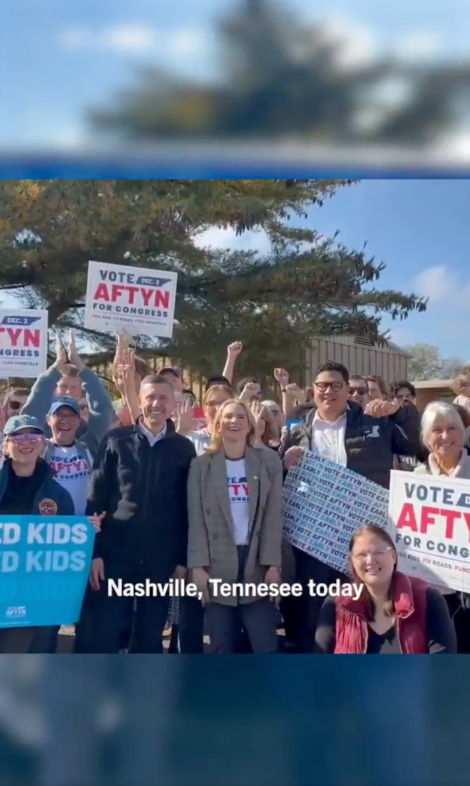 ICYMI: DNC Chair Ken Martin Campaigns for Aftyn Behn Ahead of TN-07 ...